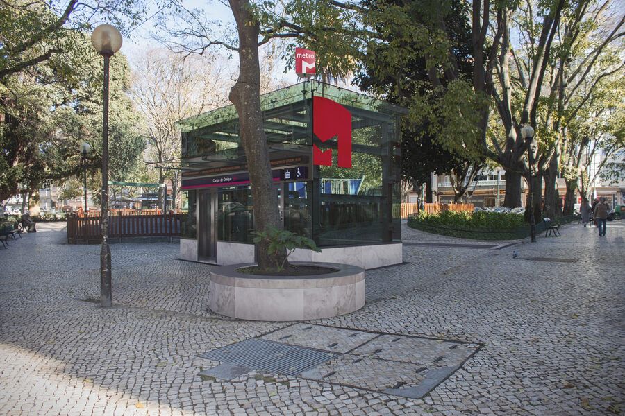 Das Amoreiras a Alcântara. Estes são os acessos das futuras estações do ...